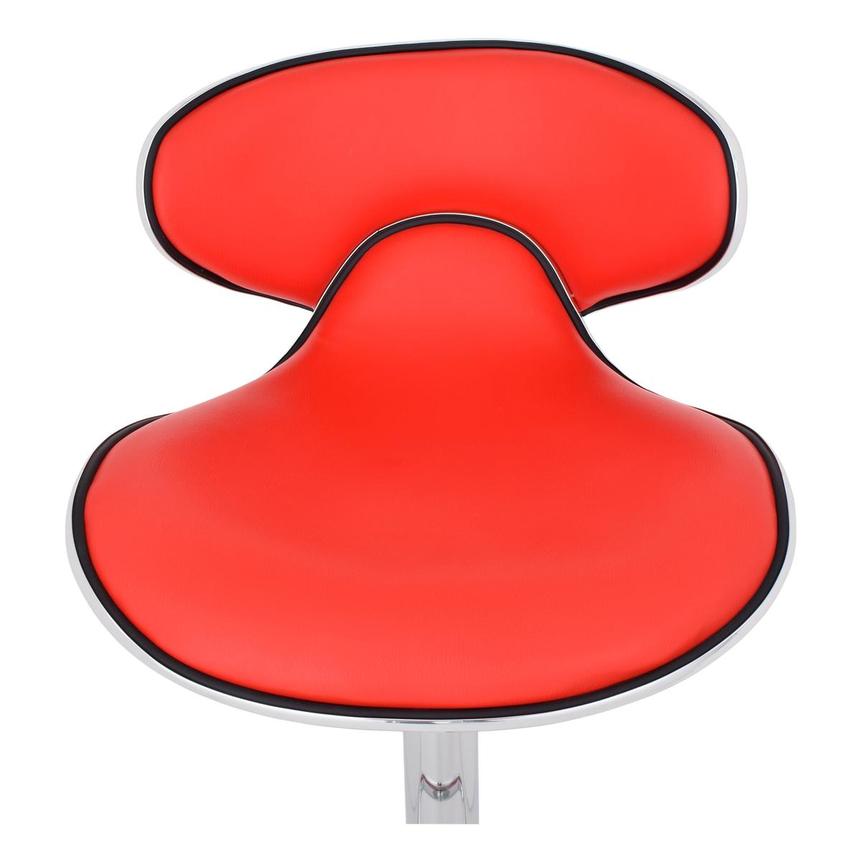 Clipper Red Adjustable Stool | El Dorado Furniture