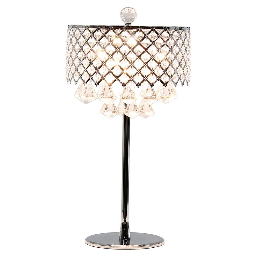 Crystals Large Table Lamp | El Dorado Furniture