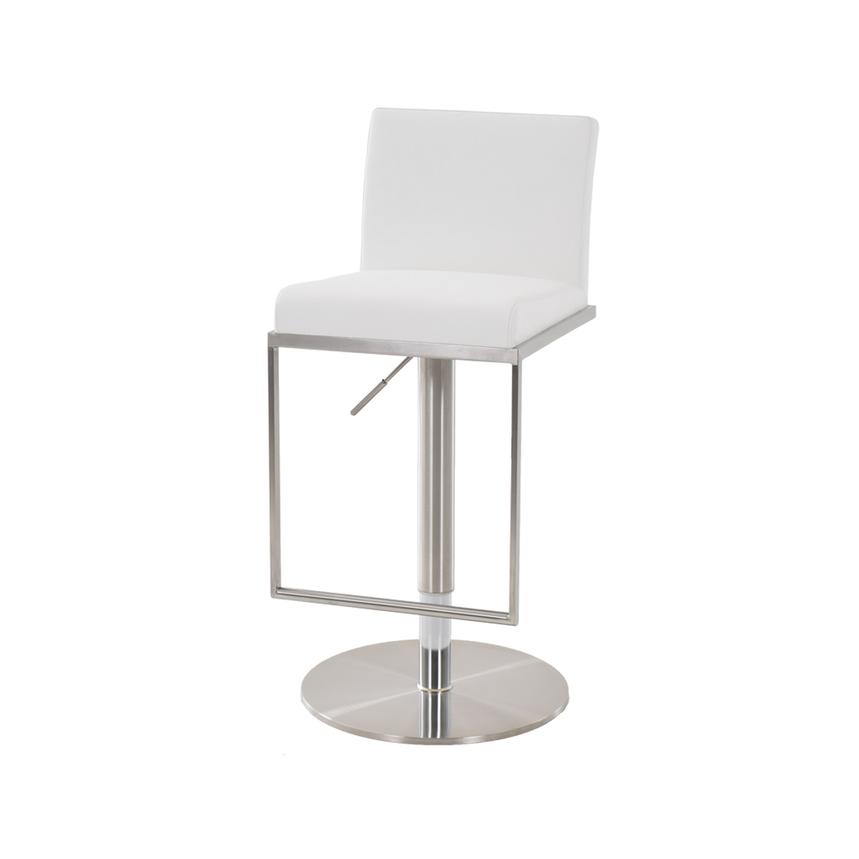 Brisa White Adjustable Stool | El Dorado Furniture