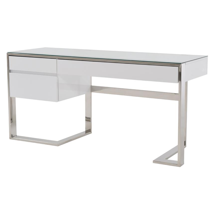 Calypso White Desk | El Dorado Furniture