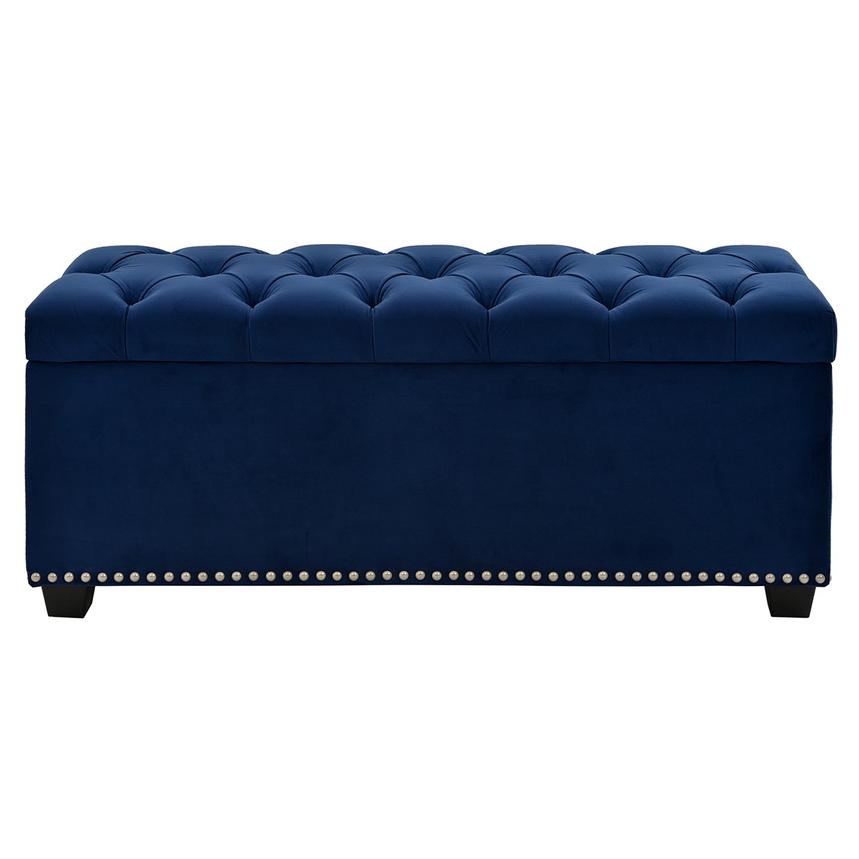 Majestic Blue Storage Bench | El Dorado Furniture