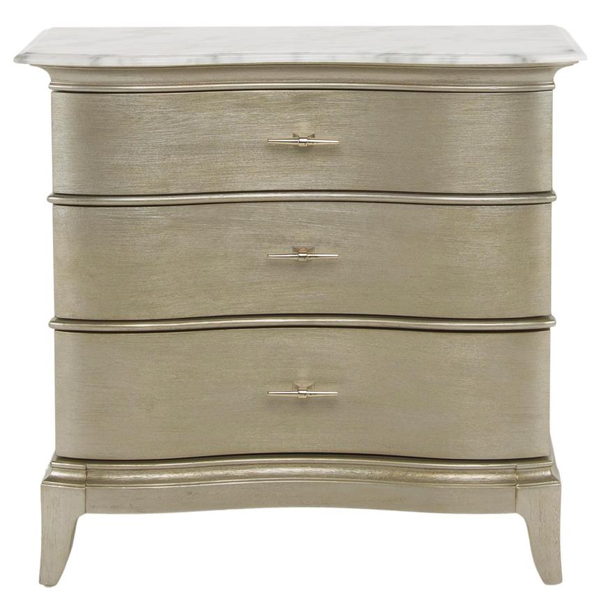 Starlite Marble Top Nightstand | El Dorado Furniture