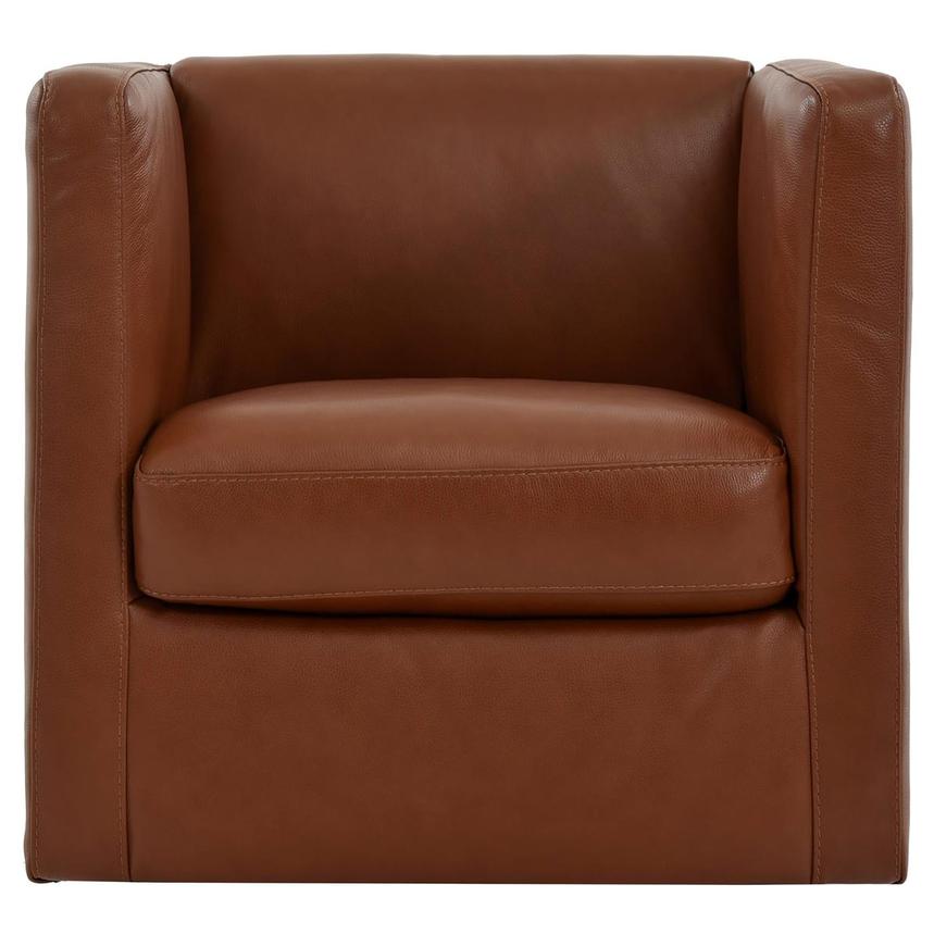 Cute Brown Leather Accent Chair | El Dorado Furniture