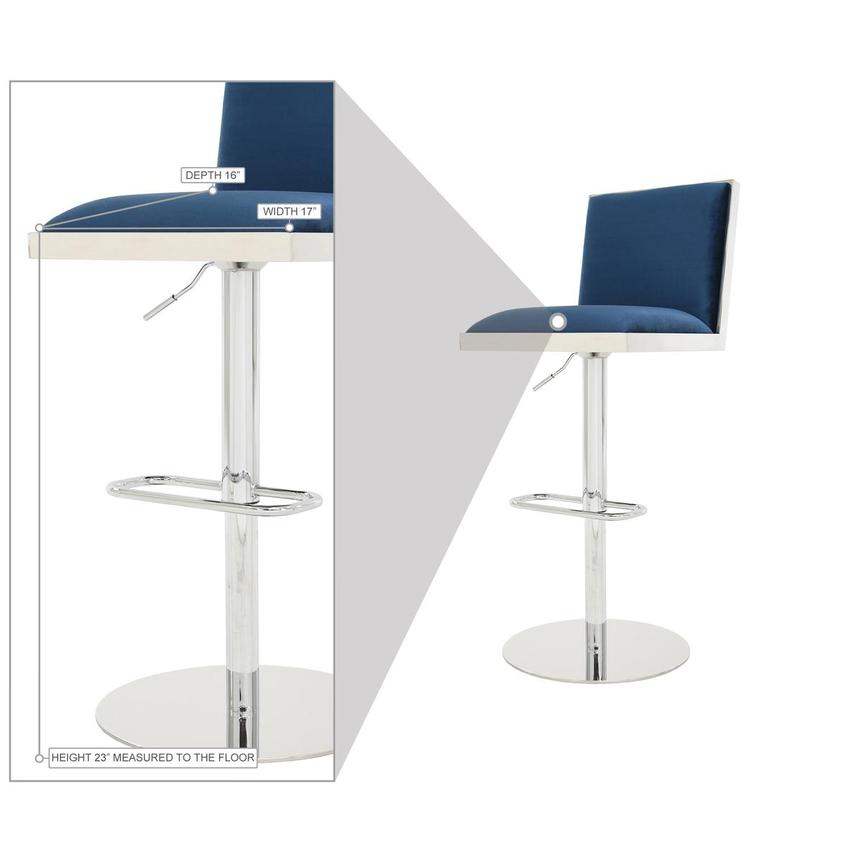 Blue adjustable bar stools store