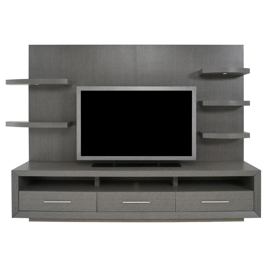 Contour I Gray Wall Unit | El Dorado Furniture