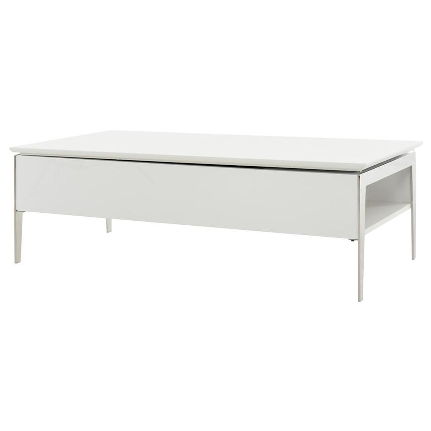 Eli White Lift Top Coffee Table | El Dorado Furniture