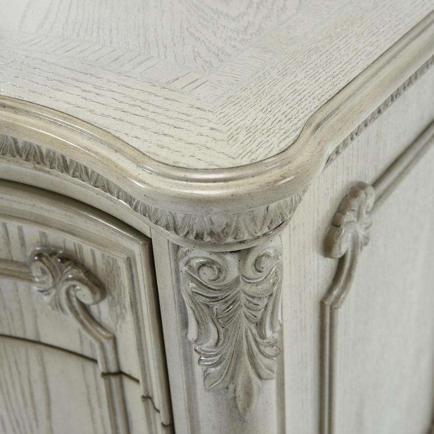 Granada Cream Nightstand | El Dorado Furniture