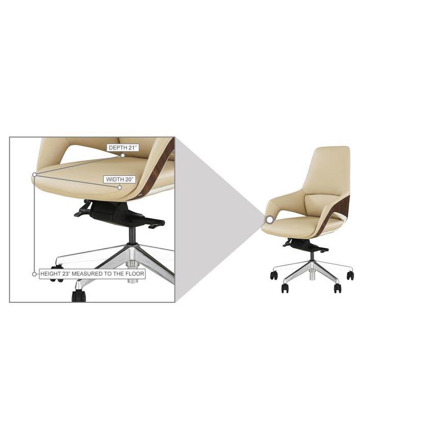 Aliray High Back Desk Chair | El Dorado Furniture