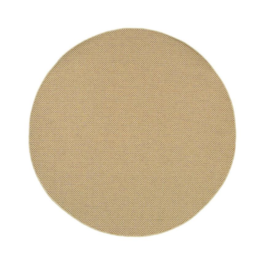 Burlap 8' Round Area Rug | El Dorado Furniture