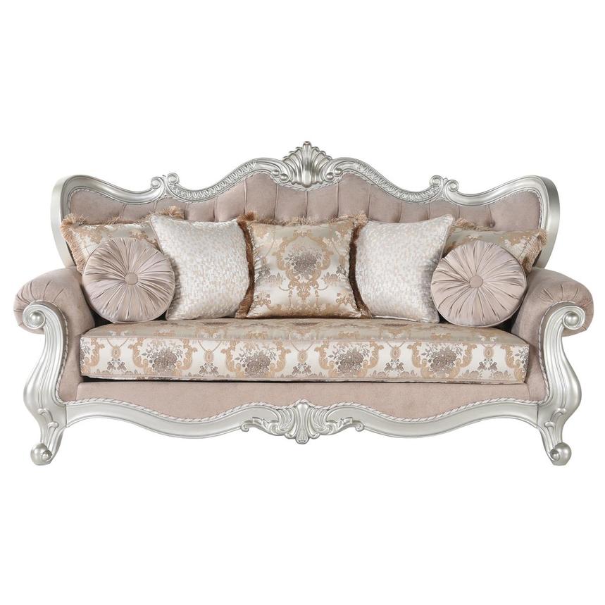 New Roma Silver Sofa | El Dorado Furniture