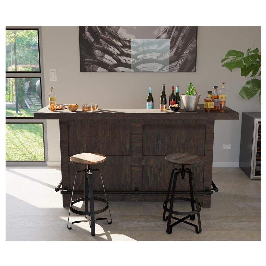 Homestead Dark Brown Bar | El Dorado Furniture