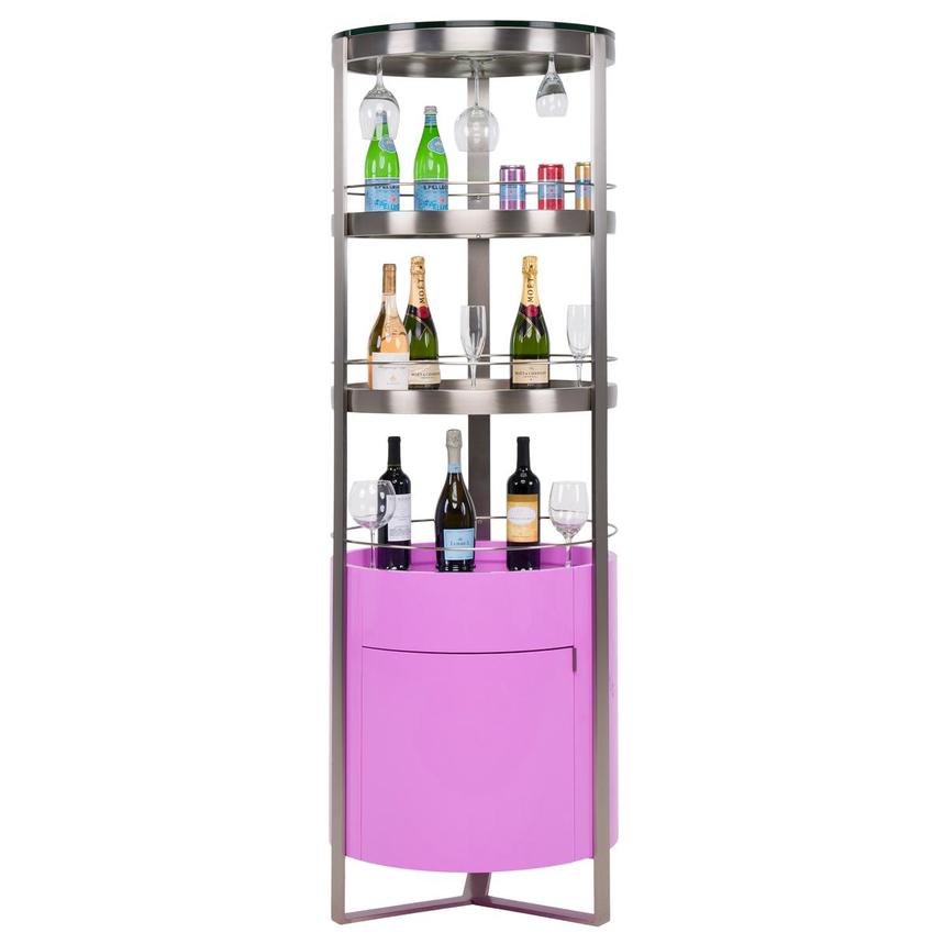 Eliza Pink Bar Cabinet | El Dorado Furniture