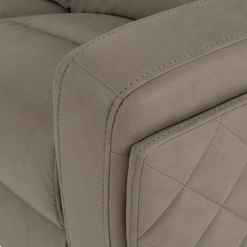 Kim Taupe Power Reclining Sectional with 5PCS/3PWR | El Dorado Furniture