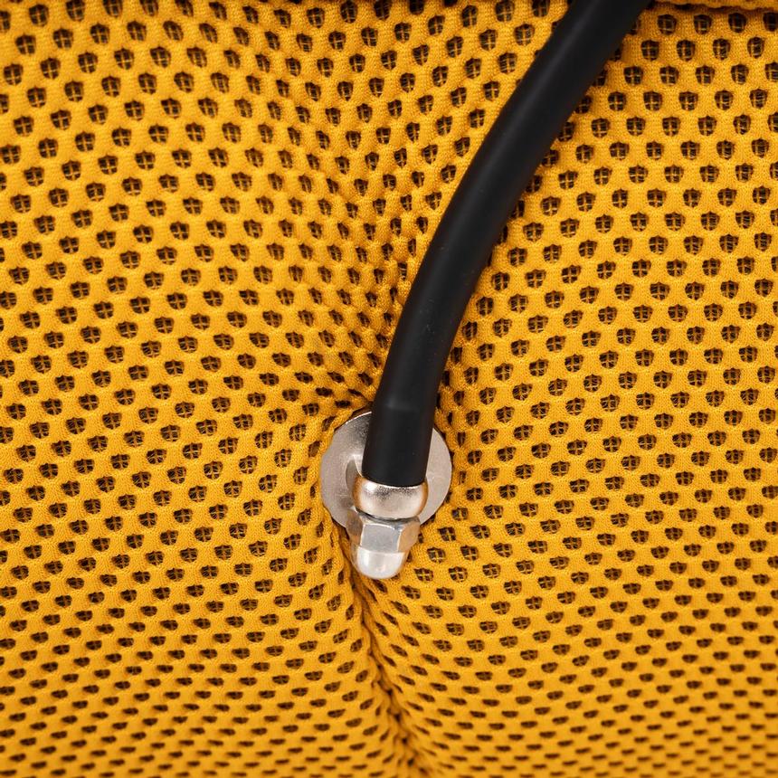 Wyatt Yellow Swivel Glider Recliner | El Dorado Furniture