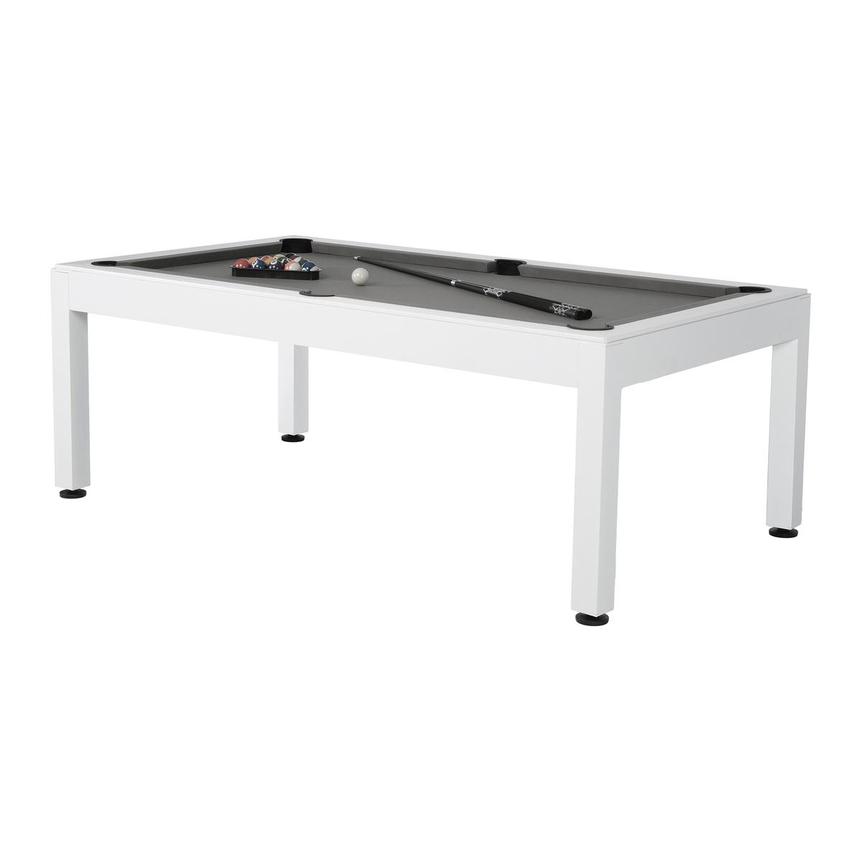 Jollity White Outdoor Billiard/Pool Table By Panama Jack | El Dorado ...