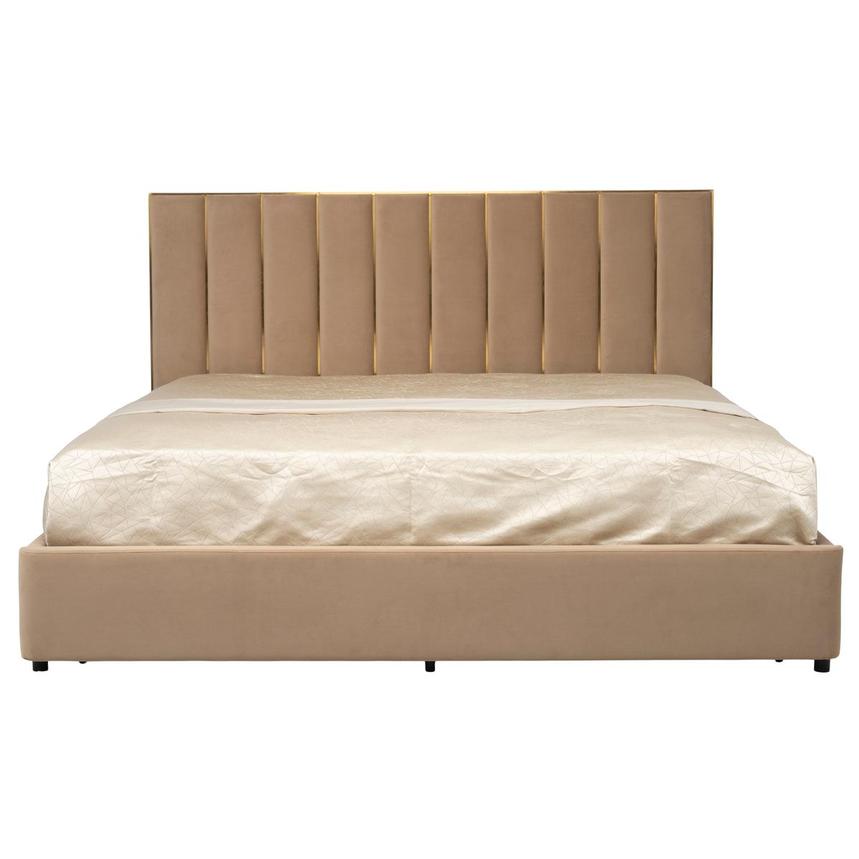 Linea Brown Queen Storage Bed | El Dorado Furniture