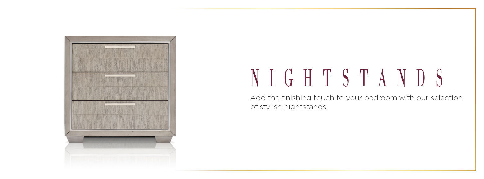 Beds & Bedrooms - Nightstands | El Dorado Furniture